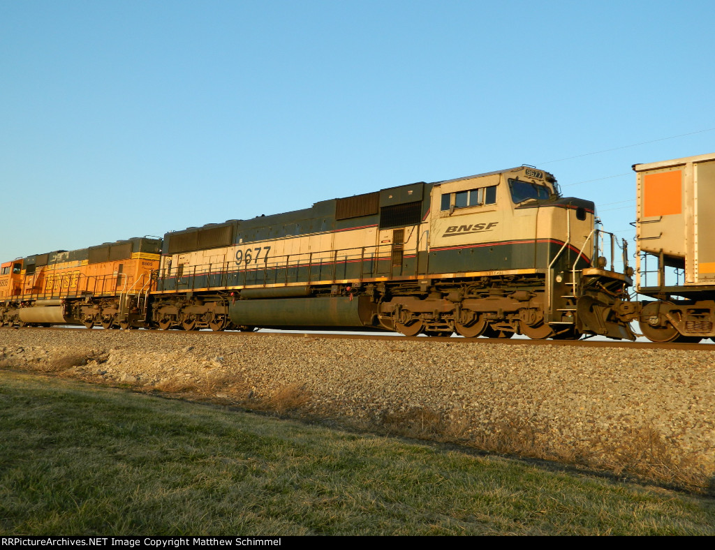 BNSF 9677 DPU Number 1